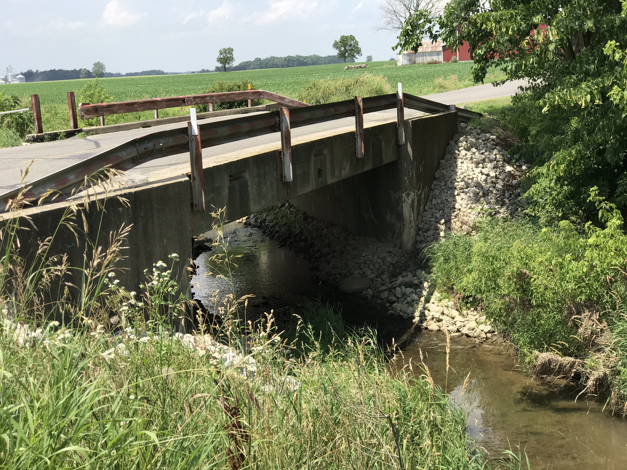 Bridge #269 - CR 1 over Fisher-Gordon Ditch - Elkhart County Highway
